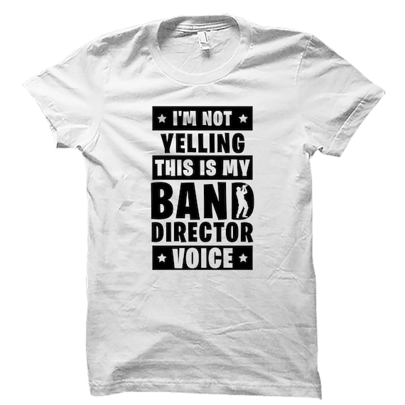 Band Director Shirt Band Director Gift Band Mom Shirt Band - Etsy