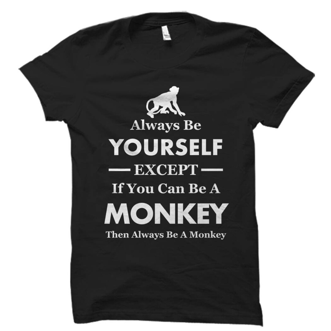 Monkey Shirt Monkey Gifts Monkey Tshirts Monkey Apparel Etsy monkey-shirt-monkey-gifts-monkey-tshirts-monkey-apparel-etsy