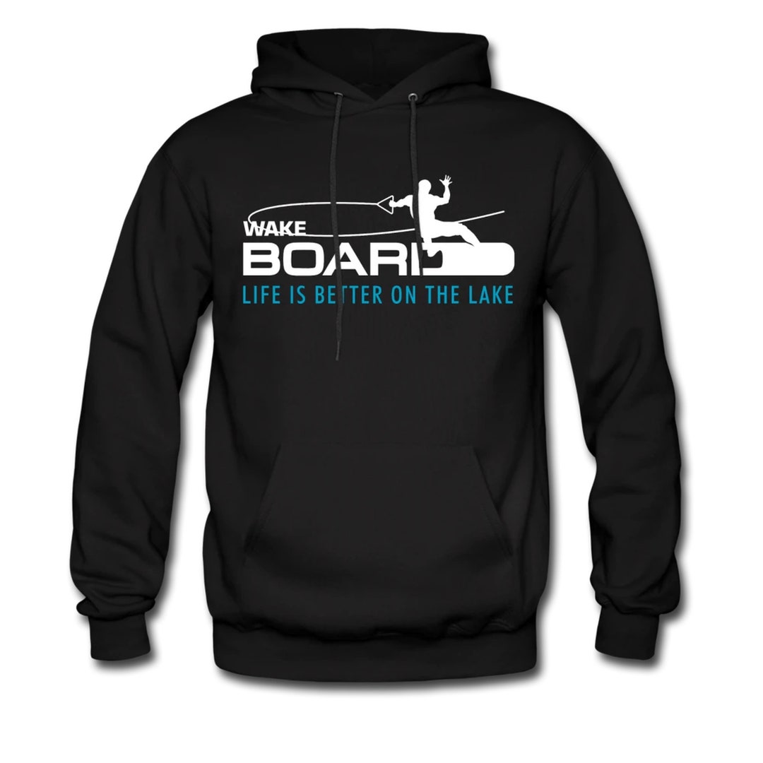 Wakeboard Hoodie. Wakeboarder Sweater. Wakeboard Pullover. Wakeboard ...