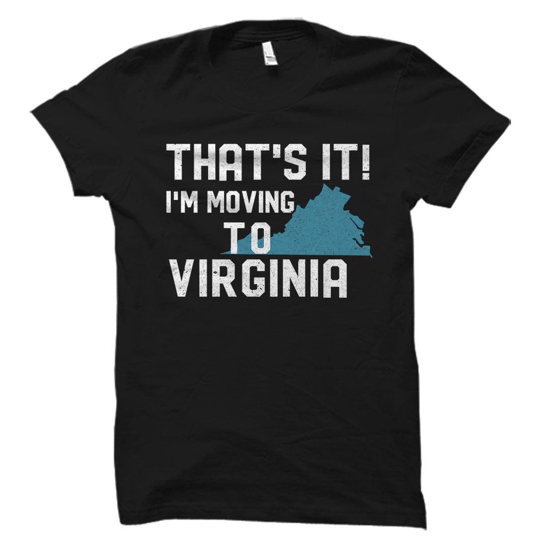 Virginia Shirt. Virginia Gift. State Shirt. Virginia T-shirt. Virginia ...