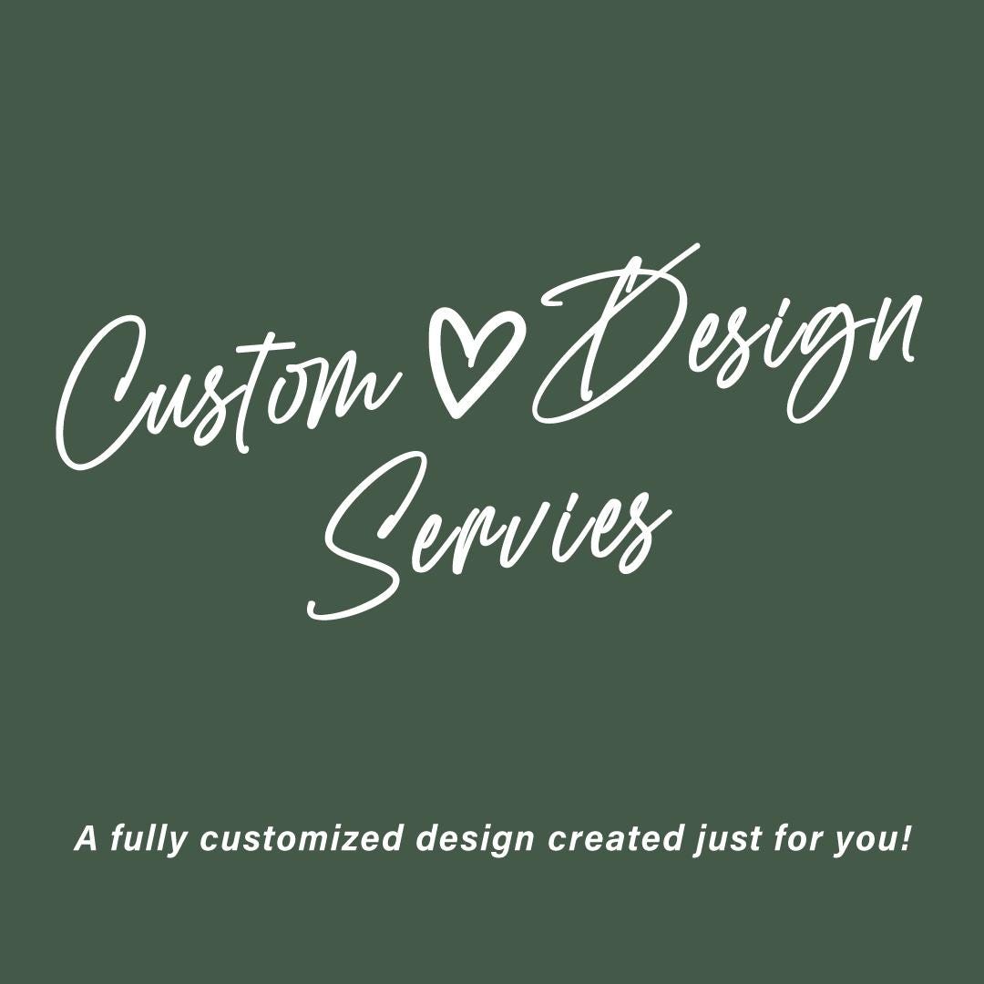 Custom Design Services - Etsy