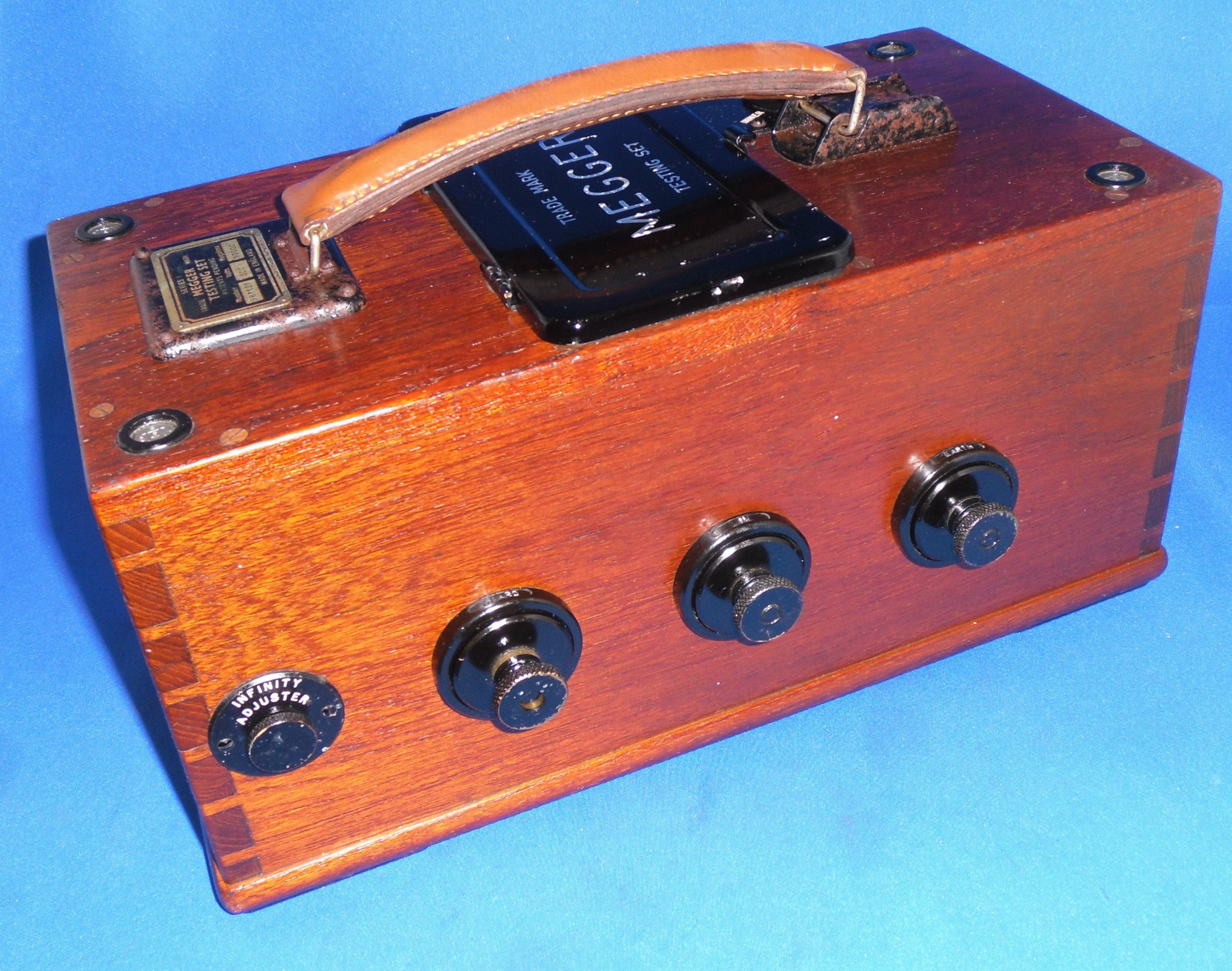 Megger Meter Constant Pressure Insulation Vintage Mining Etc Tester by ...