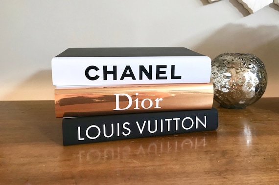 Three Book Fashion Designer Inspired Book Set, Fashion Designer Books ...