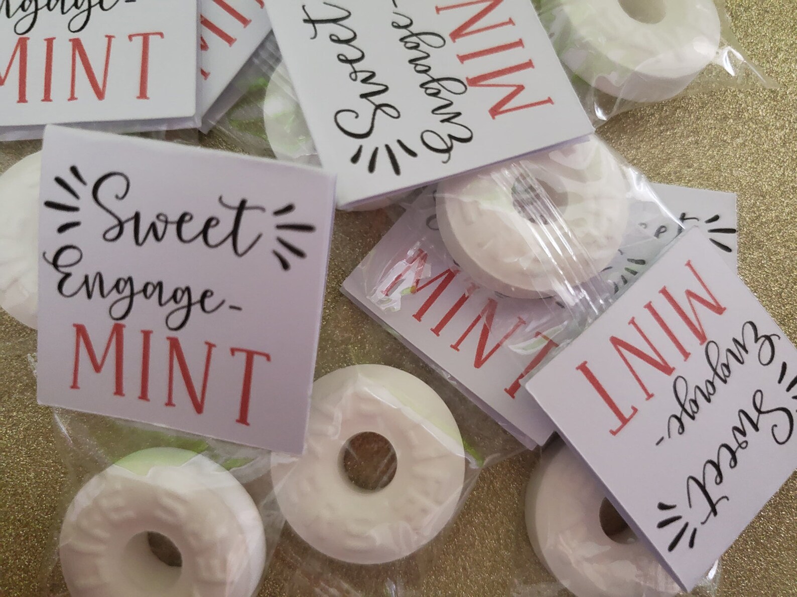 25 Engagement Party Favors Sweet Engage-MINT Party Favors | Etsy