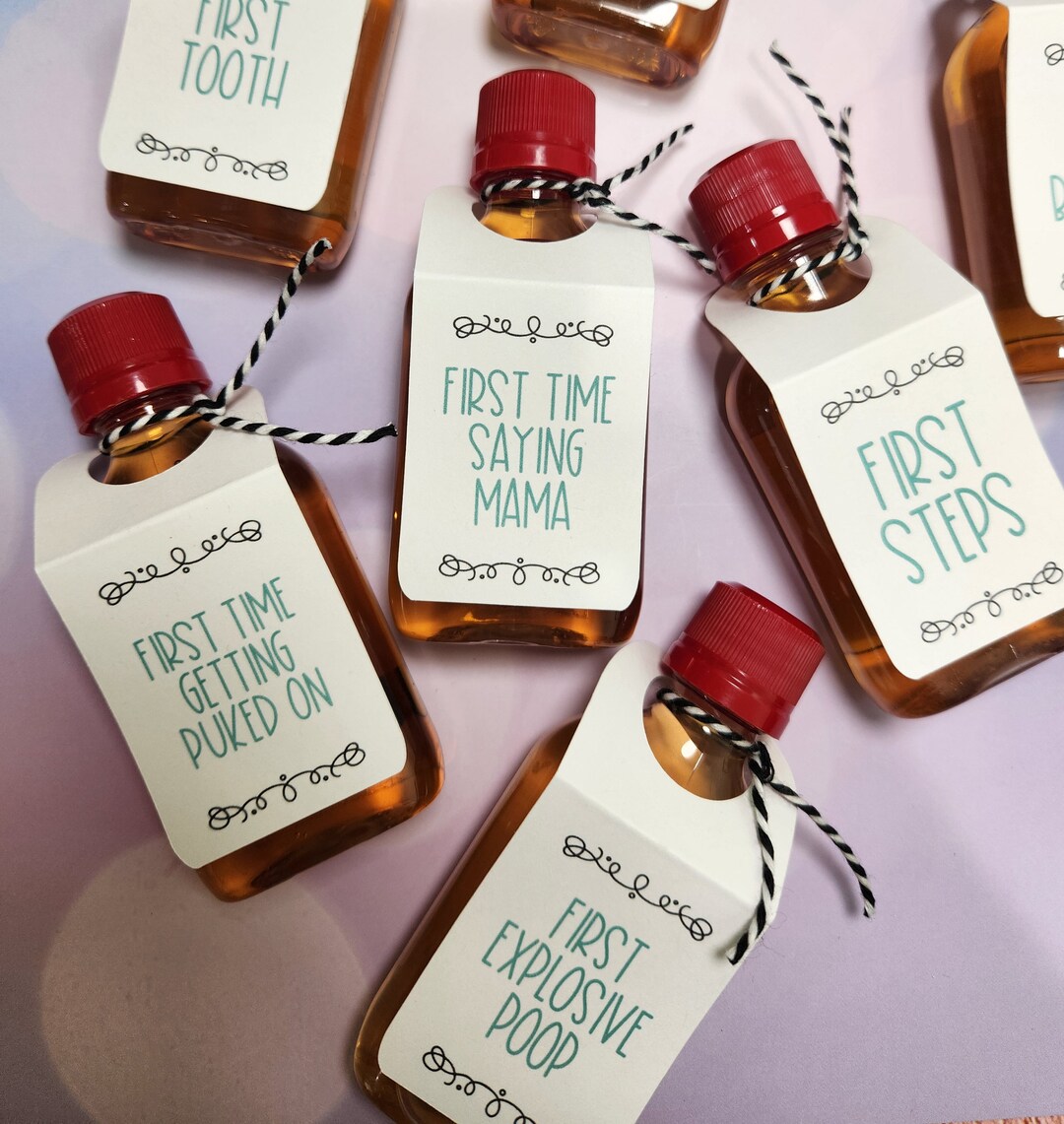 Fun & Unique Baby Shower Gift, Baby's Firsts, New Mom Gift, Baby ...