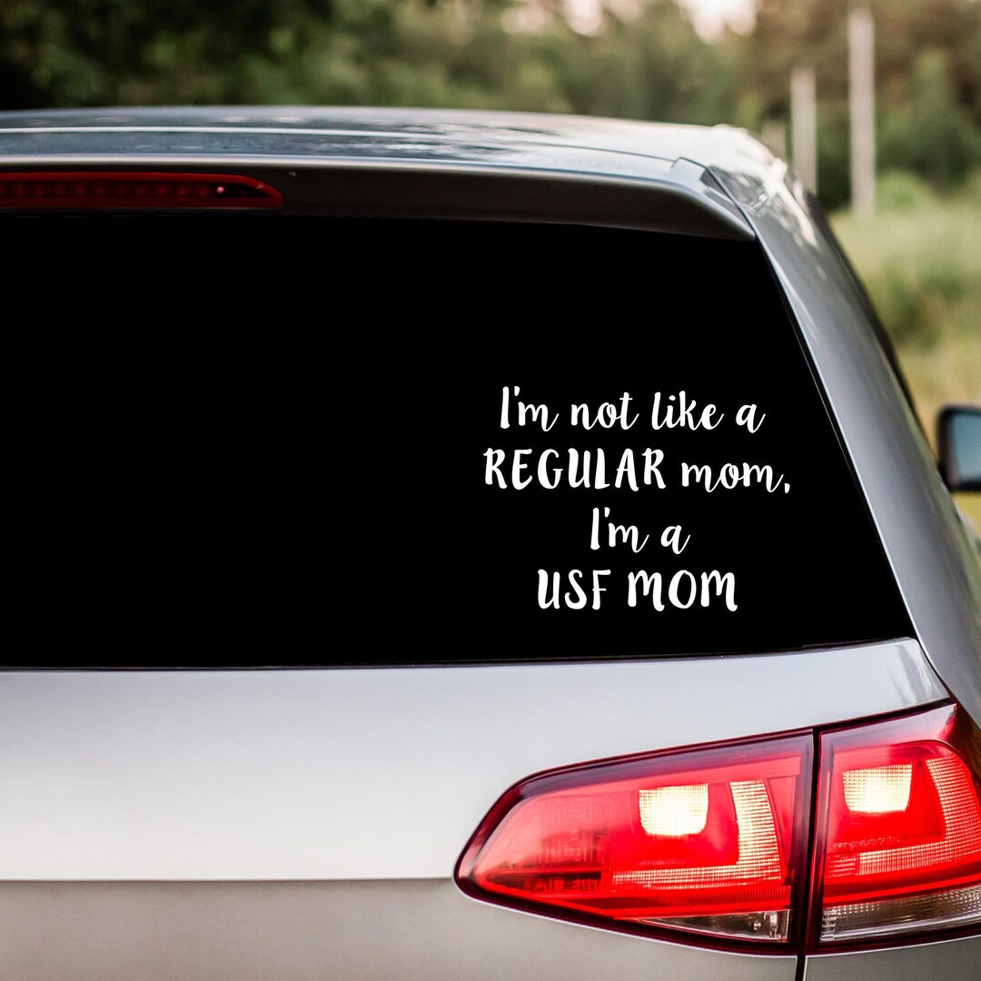 USF Mom Car Decal Sticker: "mean Girls" Inspired - Etsy
