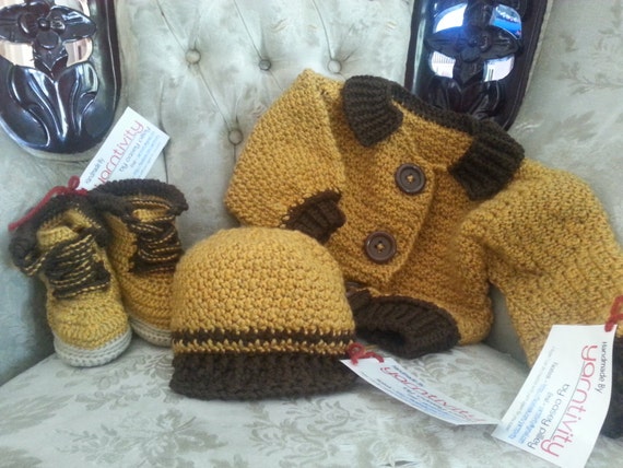 Little Man Series Crochet Pattern Set by Yarntivity PATTERN | Etsy