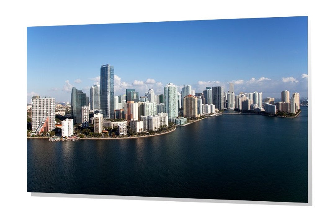 Miami Florida Skyline Fine Art Photo Unframed Print - Etsy