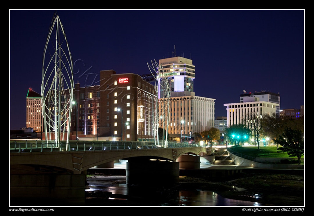 Wichita Kansas Skyline Fine Art Photo Unframed Print - Etsy
