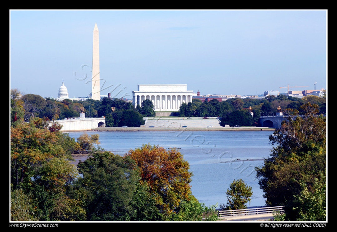 Washington DC Skyline Fine Art Photo Unframed Print - Etsy
