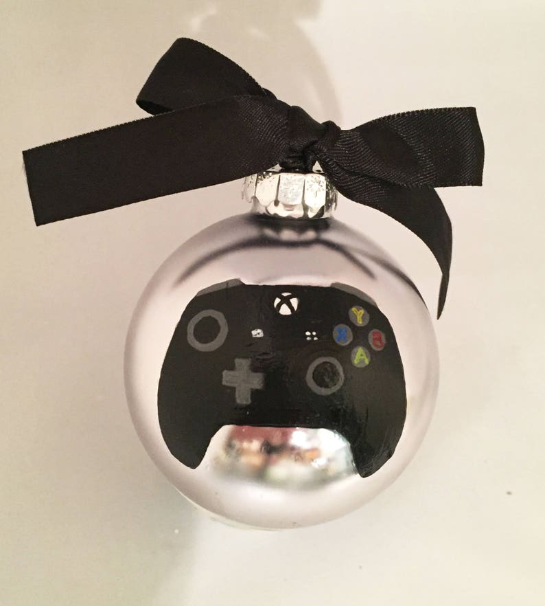Personalized Game Controller Christmas Ornament Black Xbox | Etsy