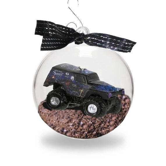 Personalized Monster Jam Christmas Ornaments - Monster Truck Ornaments