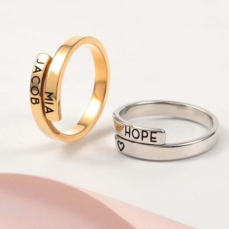 Stack Ring Around Wrap Ring - Etsy