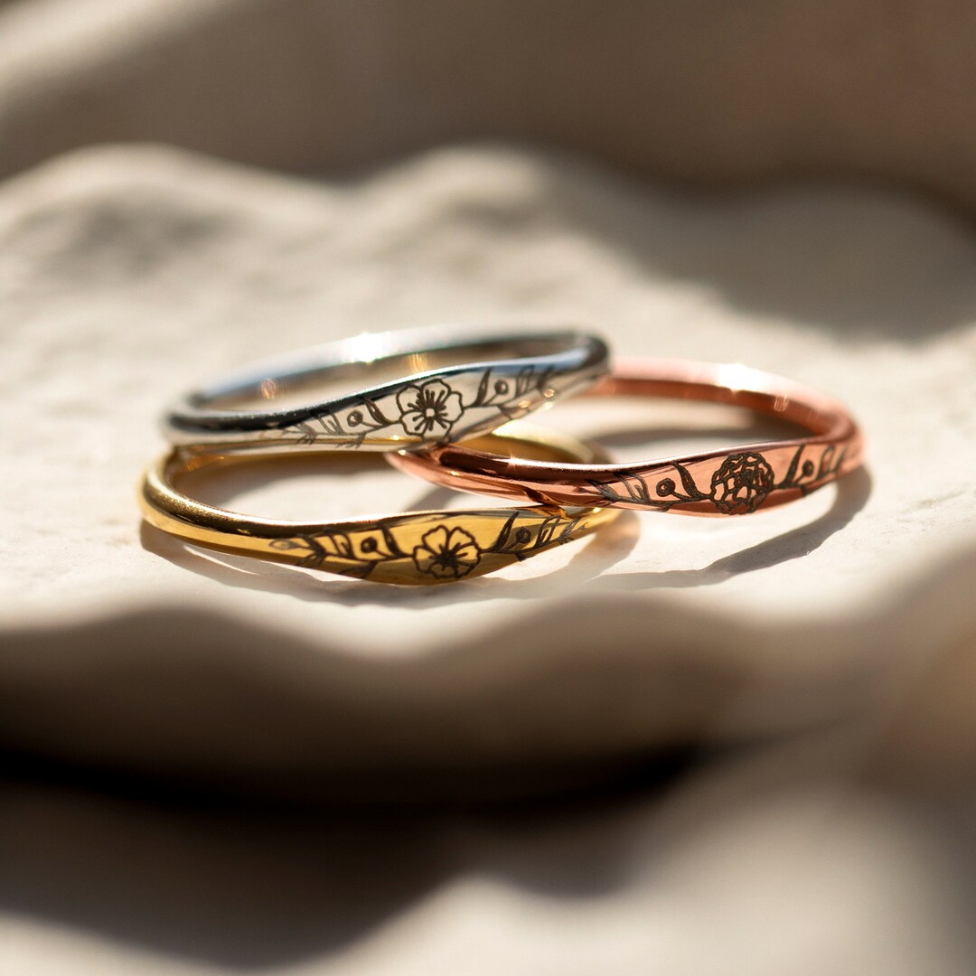 Personalized Jewelry for Her Best Gift for Women Dainty Birth Flower ...
