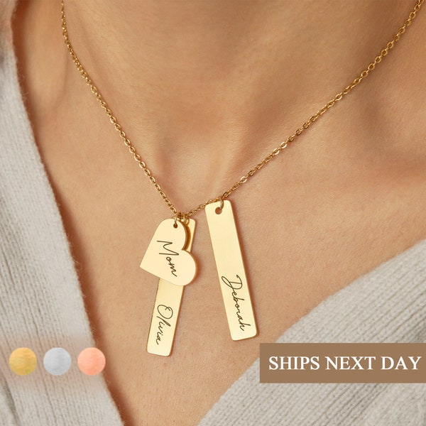 Kids Name Necklace - Etsy