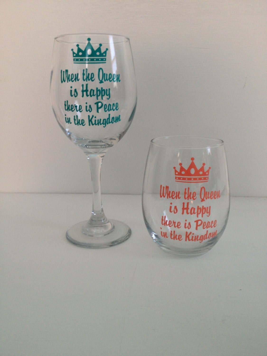 Queen Gift - When the Queen is Happy There is Peace in the Kingdom - Etsy