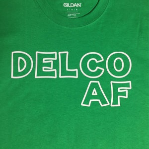 DELCO T-shirt FREE SHIPPING Delco Teeshirt St. Patty's Day Delco Tshirt ...