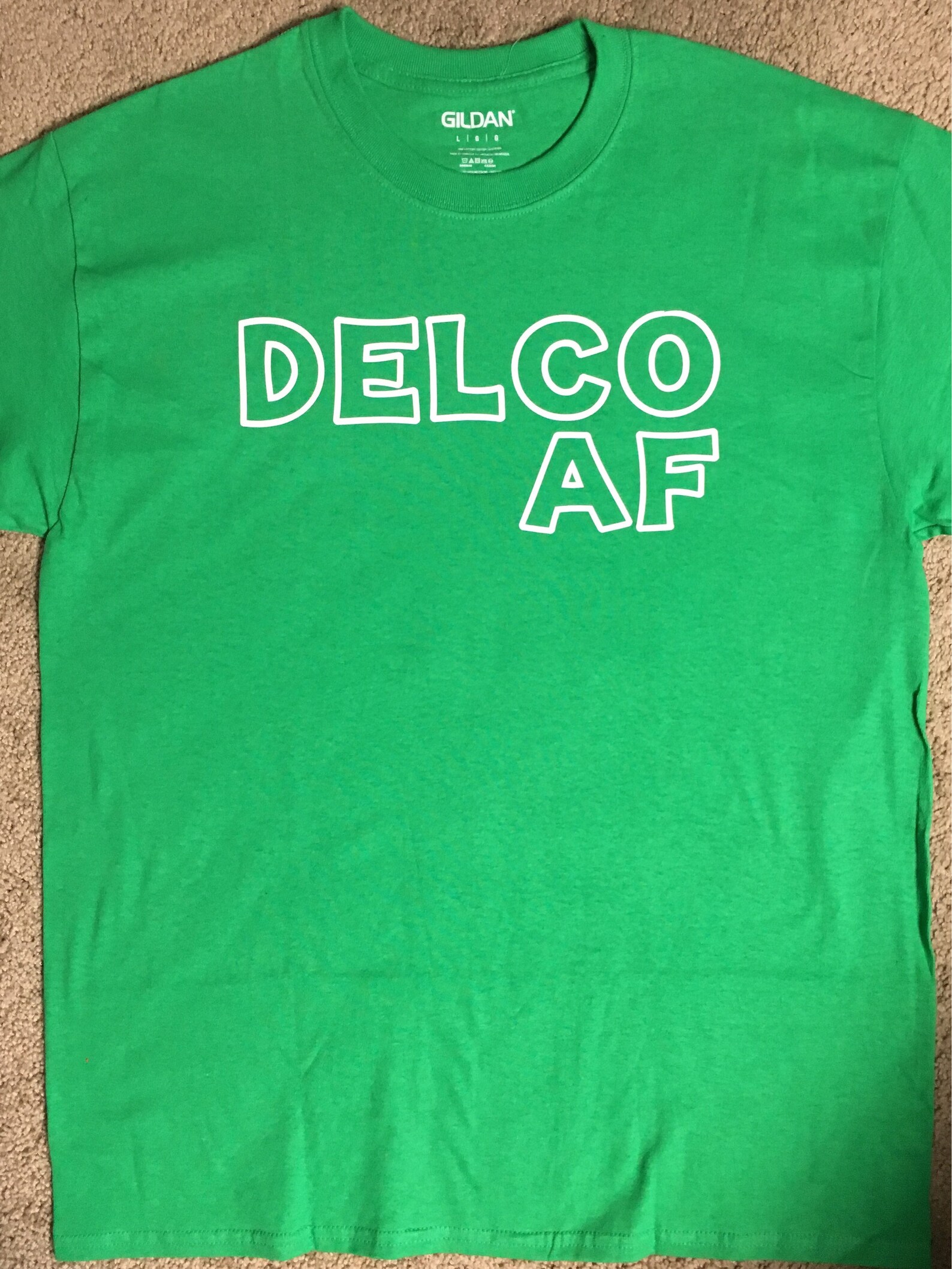 DELCO T-shirt FREE SHIPPING Delco Teeshirt St. Patty's Day Delco Tshirt ...