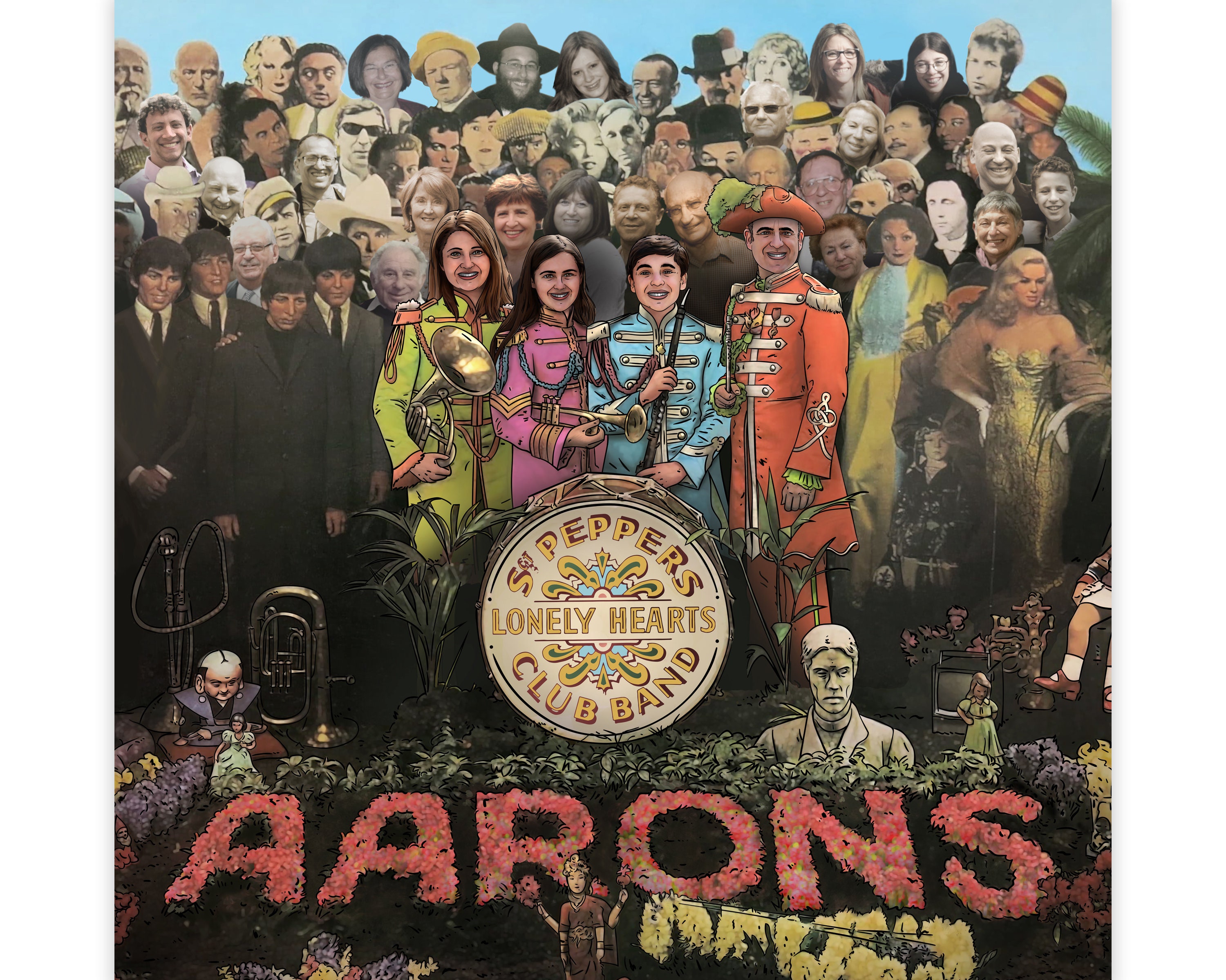 ALBUM COVER Custom Portrait Custom Album Cover Recreated With | Etsy