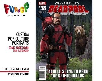 Custom Comic Book Cover - Etsy