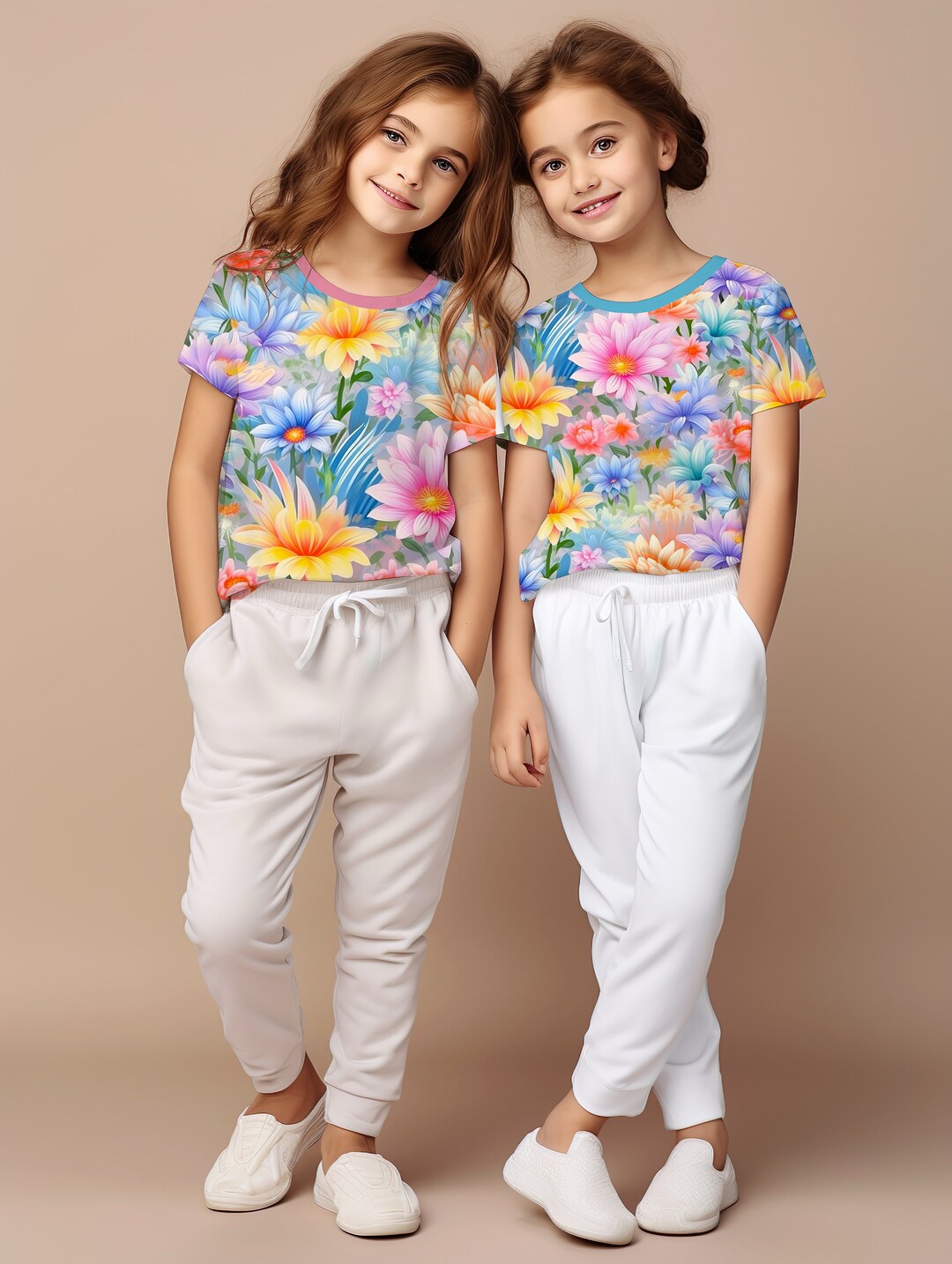 Kids Shirt Mock-up, Photoshop Mockup, Procreate Mockup, Realistic Kids ...
