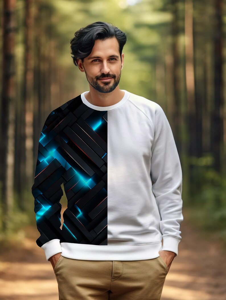 Men Shirt Mock-up, Photoshop Mockup, Procreate Mockup, Realistic ...
