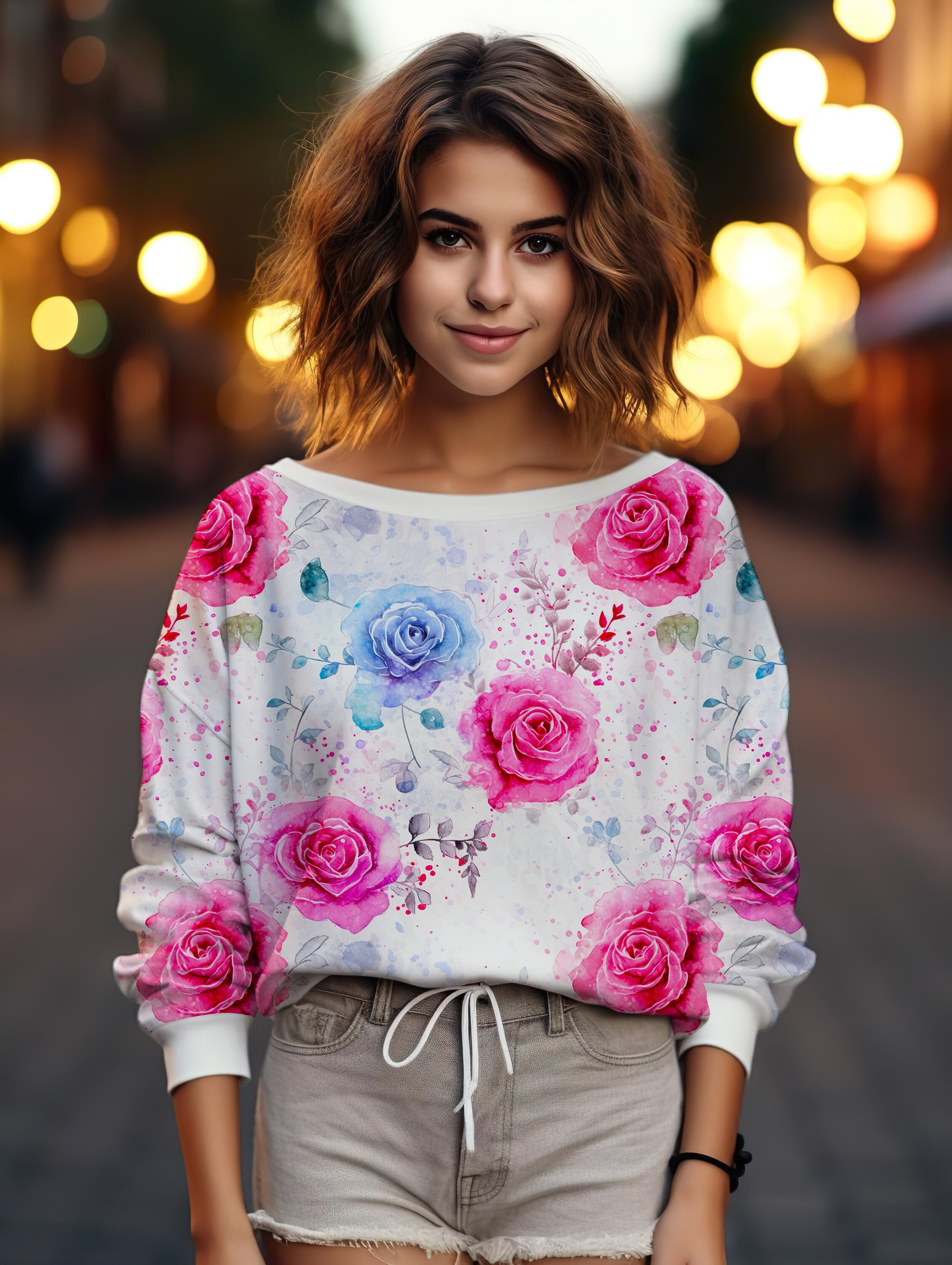 Women Shirt Mock-up, Photoshop Mockup, Procreate Mockup, Realistic ...