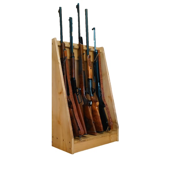 Vertical Rifle Rack - Etsy