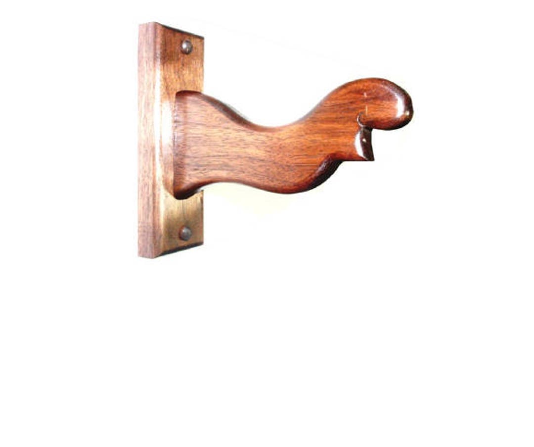 Walnut Wood Vertical Bow Rack Hanger Archery Wall Display Hook - Etsy