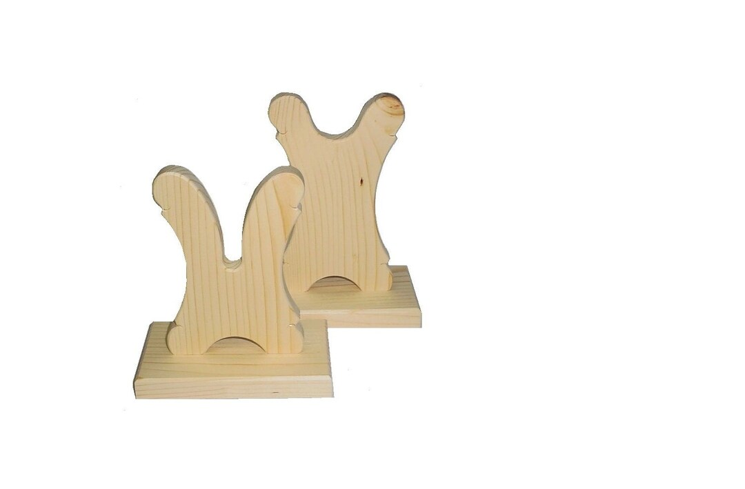 Pine Wooden Gun Rack Stand Presentation Table Display Rifle Shotgun ...