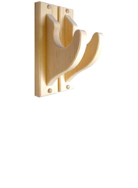 Pine Wooden Gun Rack Hangers Rifle Shotgun Sword Classic Wall | Etsy