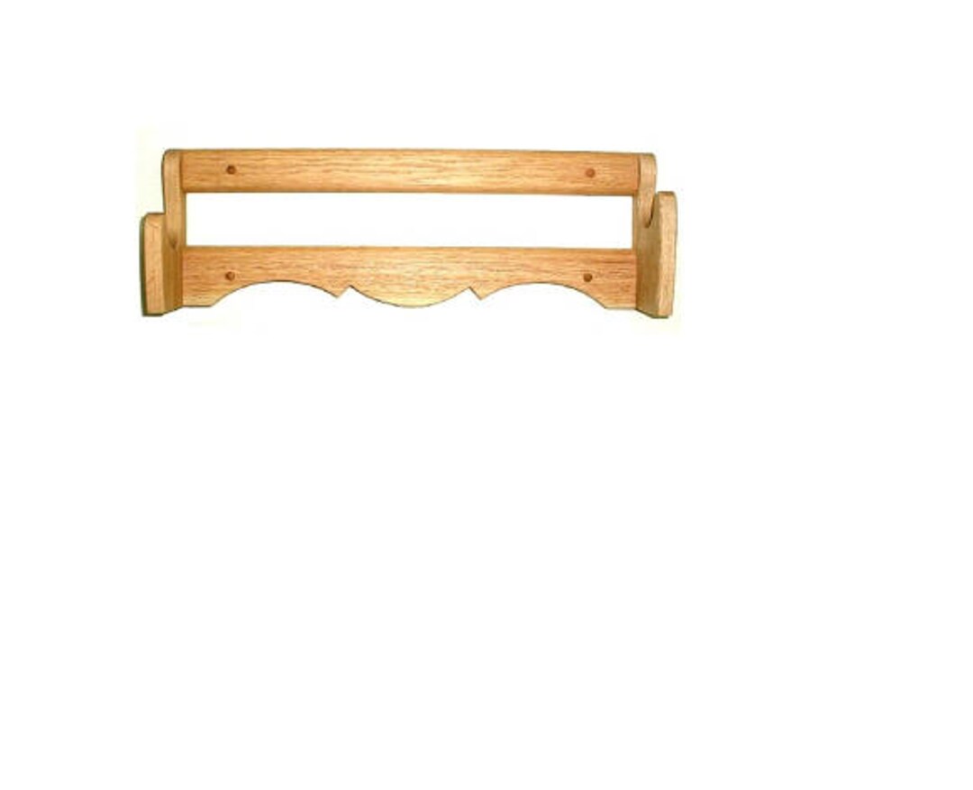 Oak Wooden Single Gun Rack Rifle Shotgun Wall Mount Display - Etsy