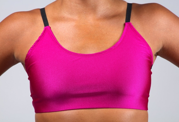 Cage Bralette in Celine Fuschia | Etsy