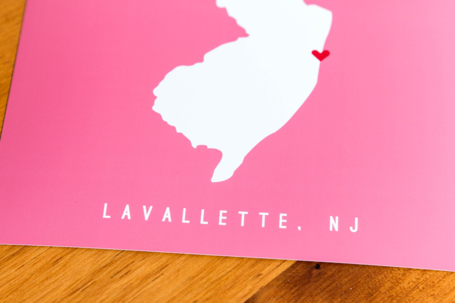 Lavallette NJ Home is Where the Beach is Art Print Your - Etsy