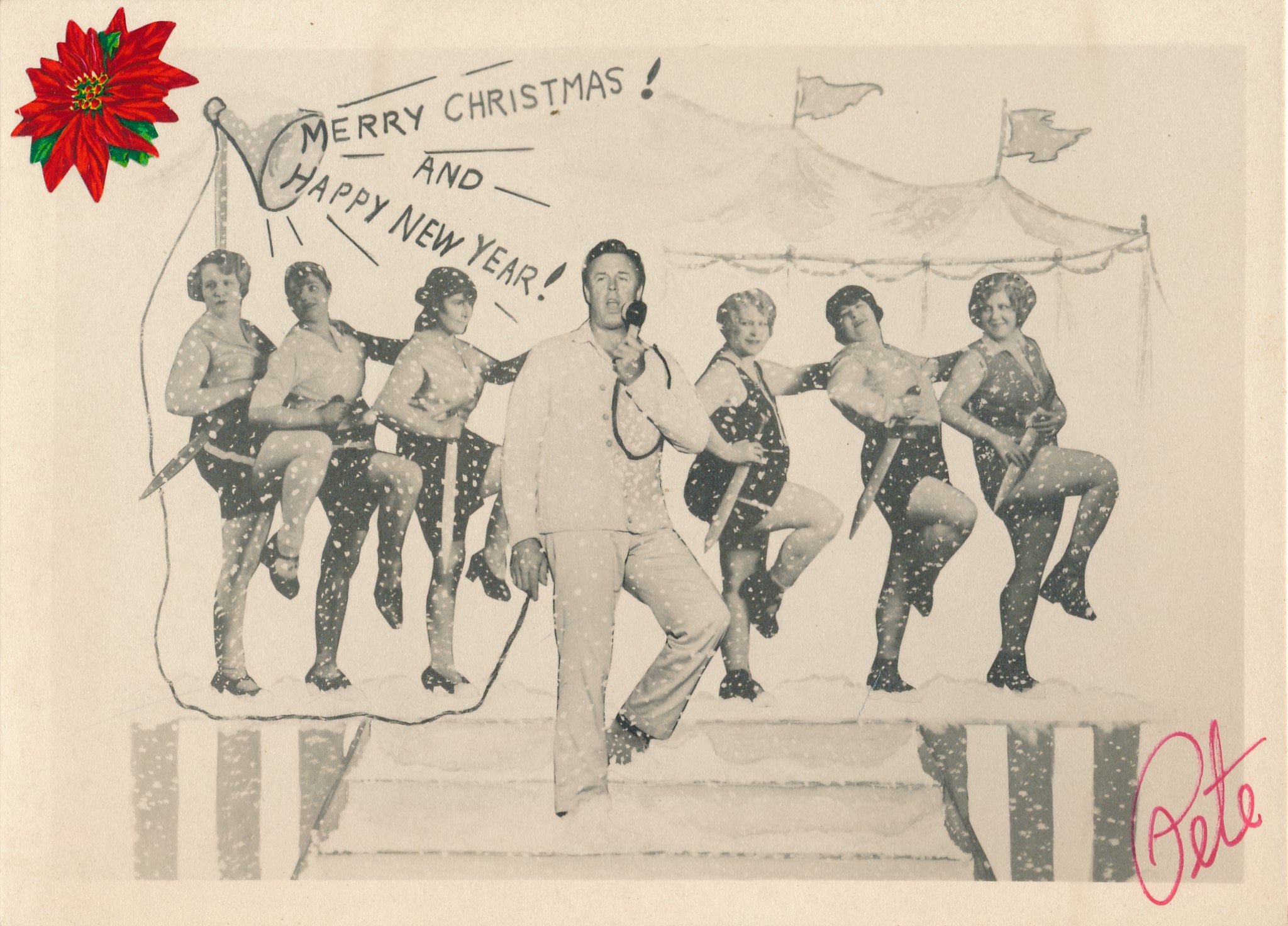 Peter Garey Actor & Carnival Barker Christmas Cards 9 Cards - Etsy