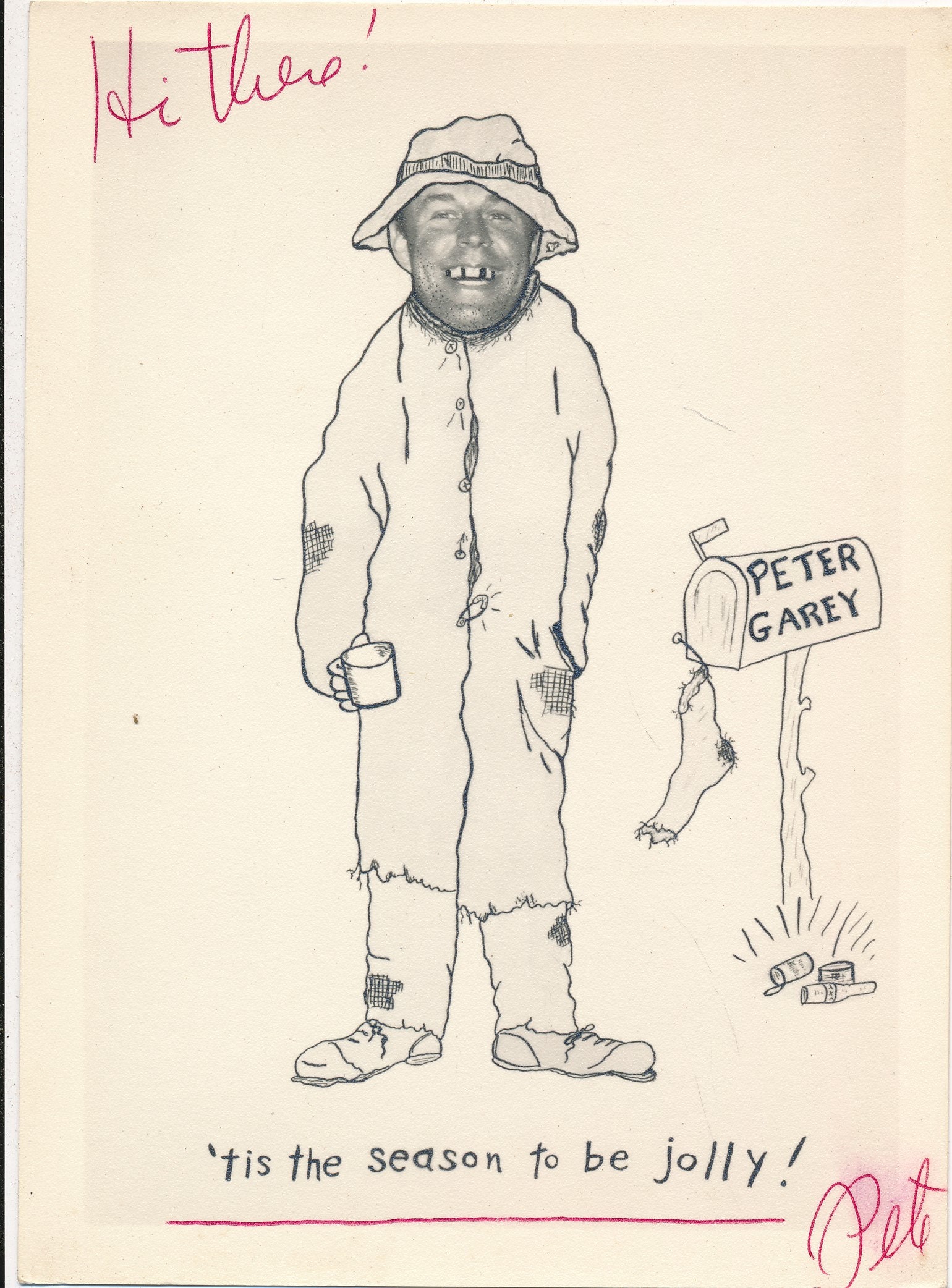 Peter Garey Actor & Carnival Barker Christmas Cards 9 Cards - Etsy