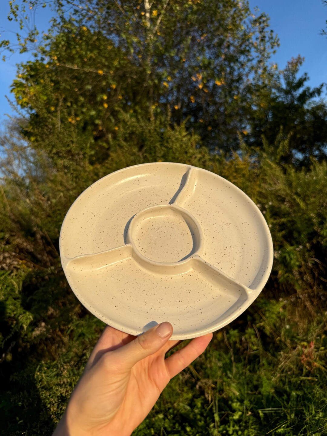 Ceramic Snack Plate, Handmade Ceramics, Funky Pottery, Functional Art ...