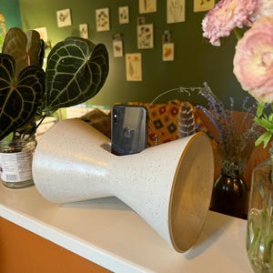Ceramic Speakers, Sound Amplifier, Handmade Ceramics, Funky Pottery ...