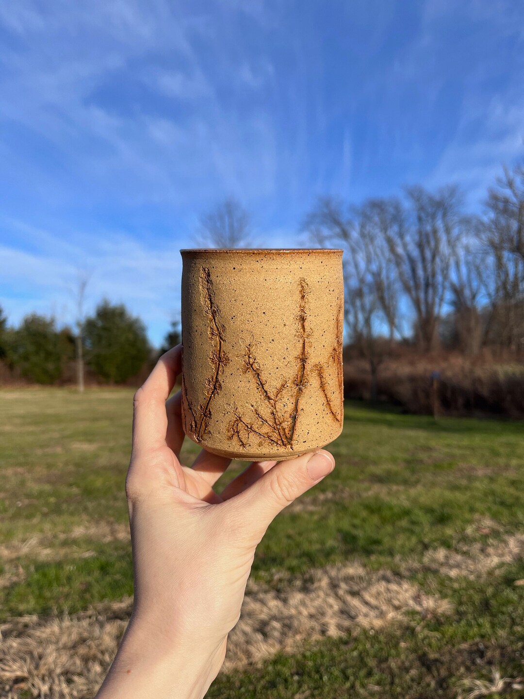 Handmade Ceramic Thyme Cup Funky Pottery Dinnerware - Etsy