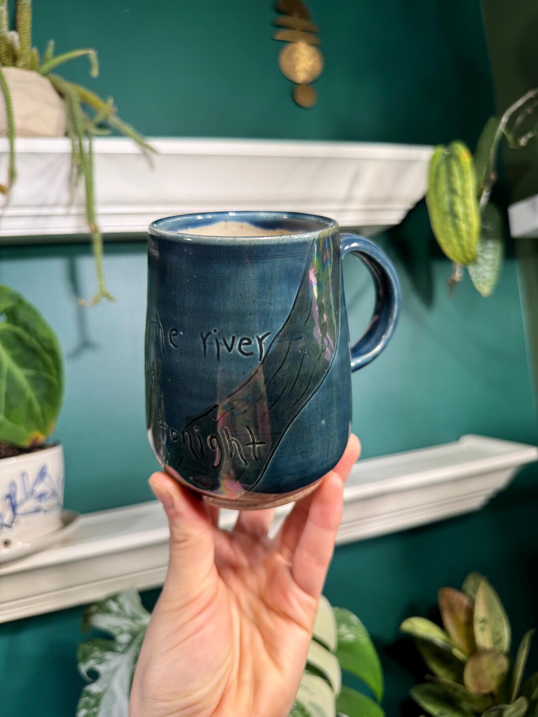 Handmade Ceramic Lyric Mug, Funky Pottery Dinnerware - Etsy