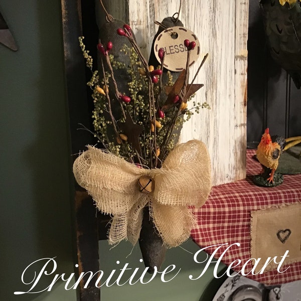 Primitive Hearts - Etsy