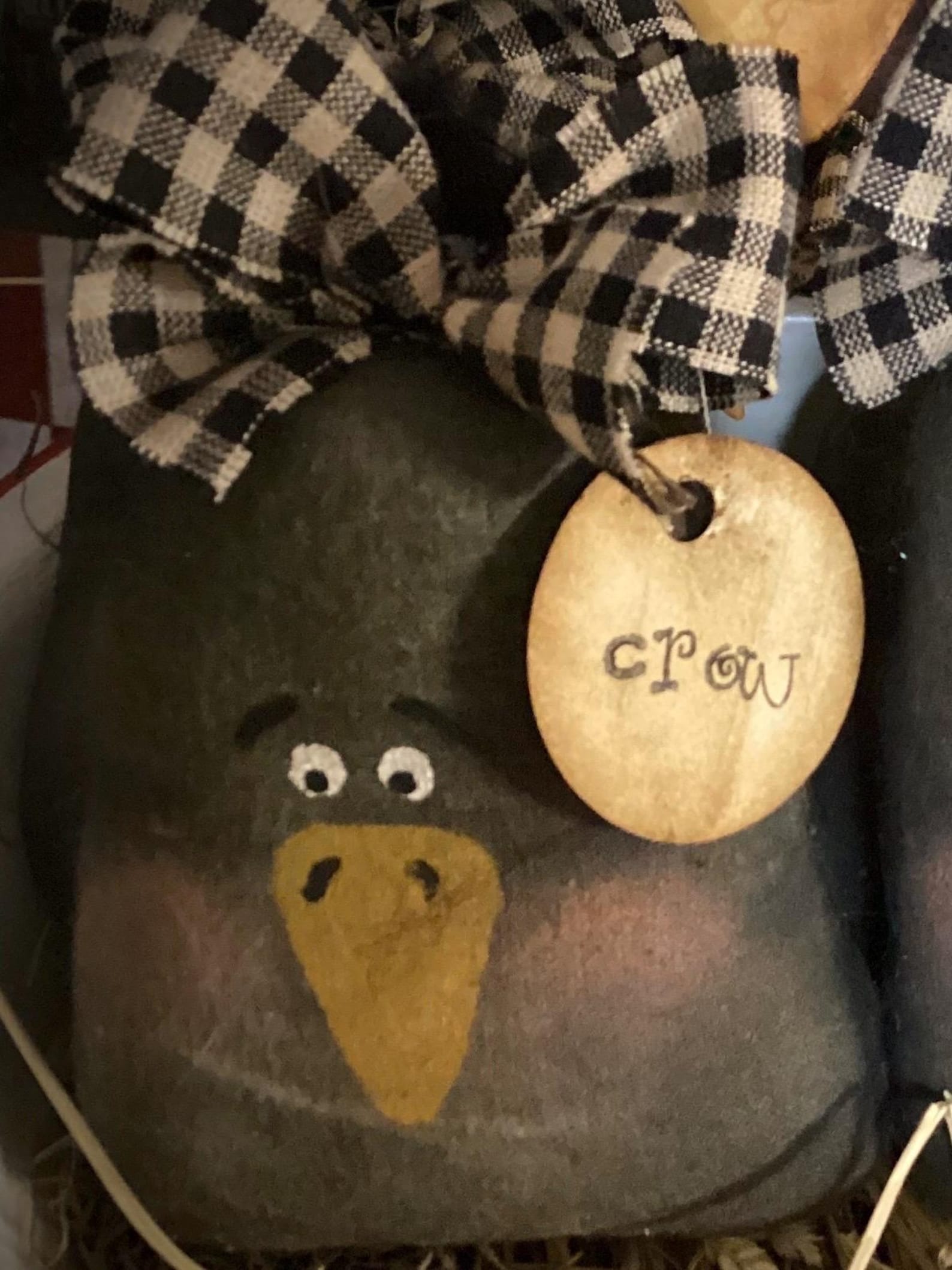 4.5'' Crows- Primitive Decor Country Crows - Etsy