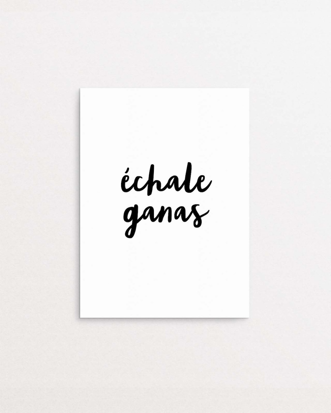 Échale Ganas Printable | Encouragement Gallery Wall Art Print, Si Se ...