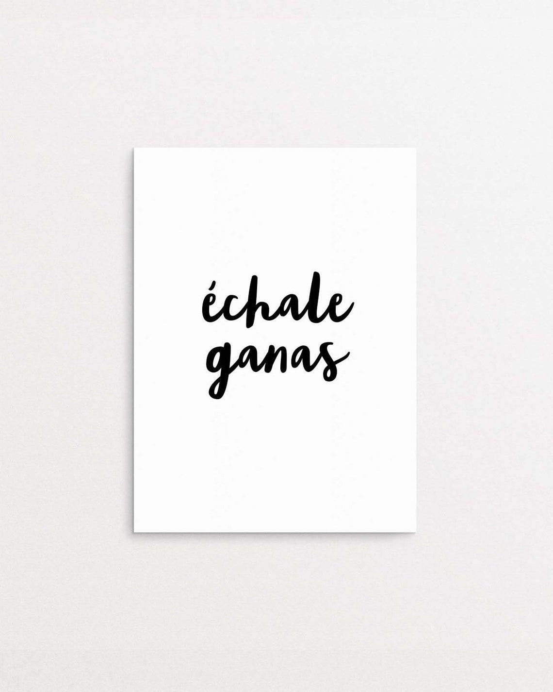 Échale Ganas Printable | Encouragement Gallery Wall Art Print, Si Se ...