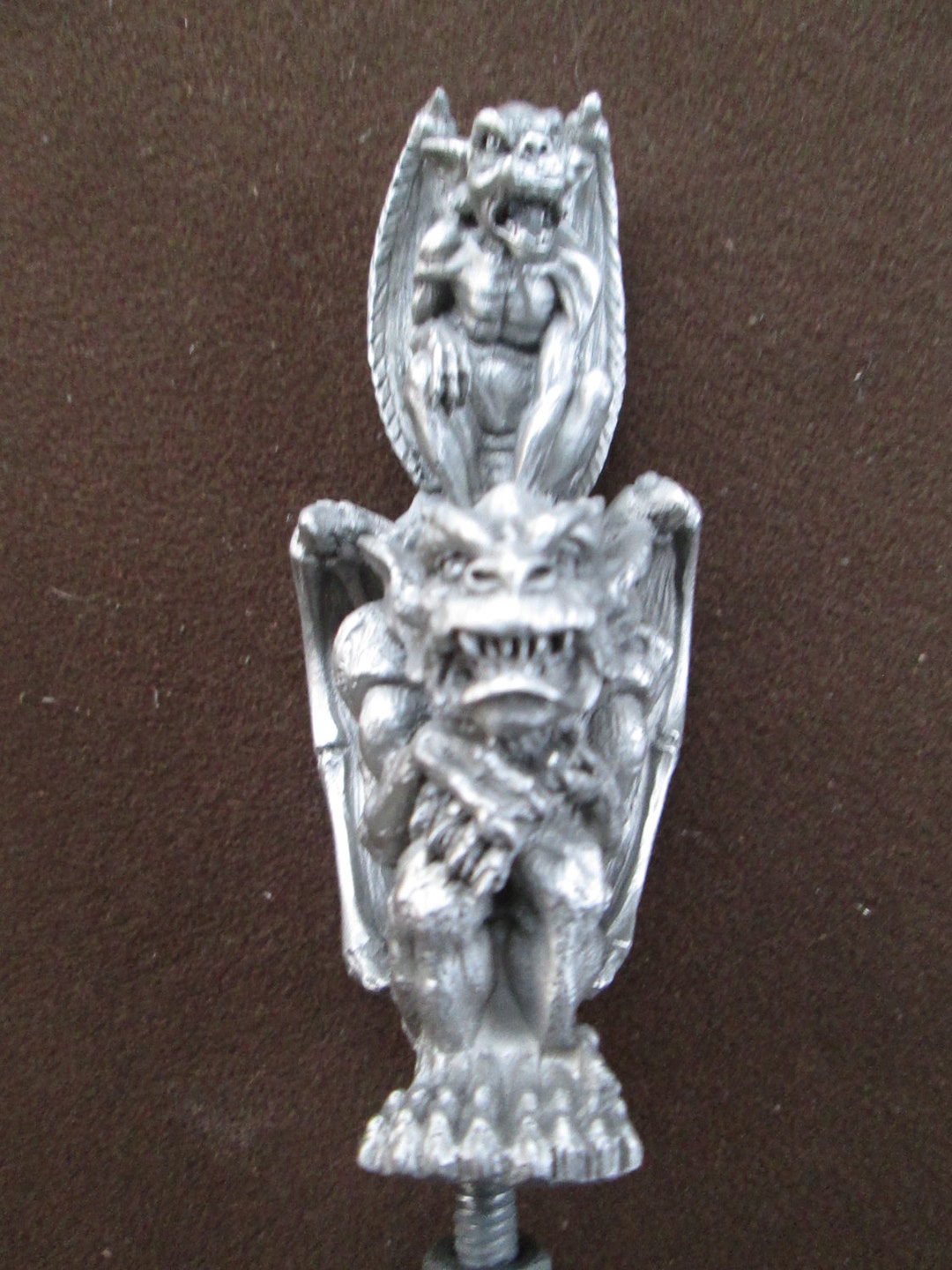 Gargoyles, Evil Statues, Notre Dame, Halloween,car Hood Ornament Mascot ...
