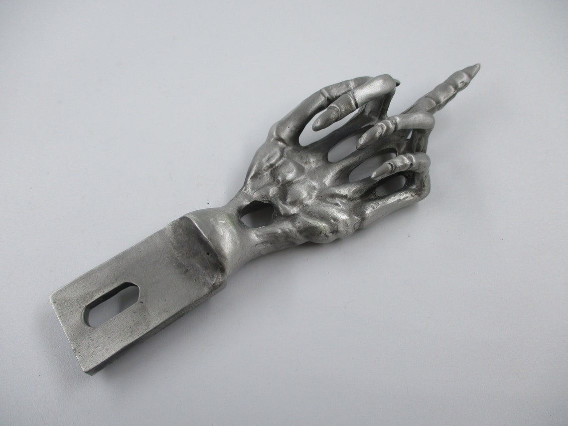 Skeleton Hand Fuk You Middle Finger Flip off License Plate Topper - Etsy