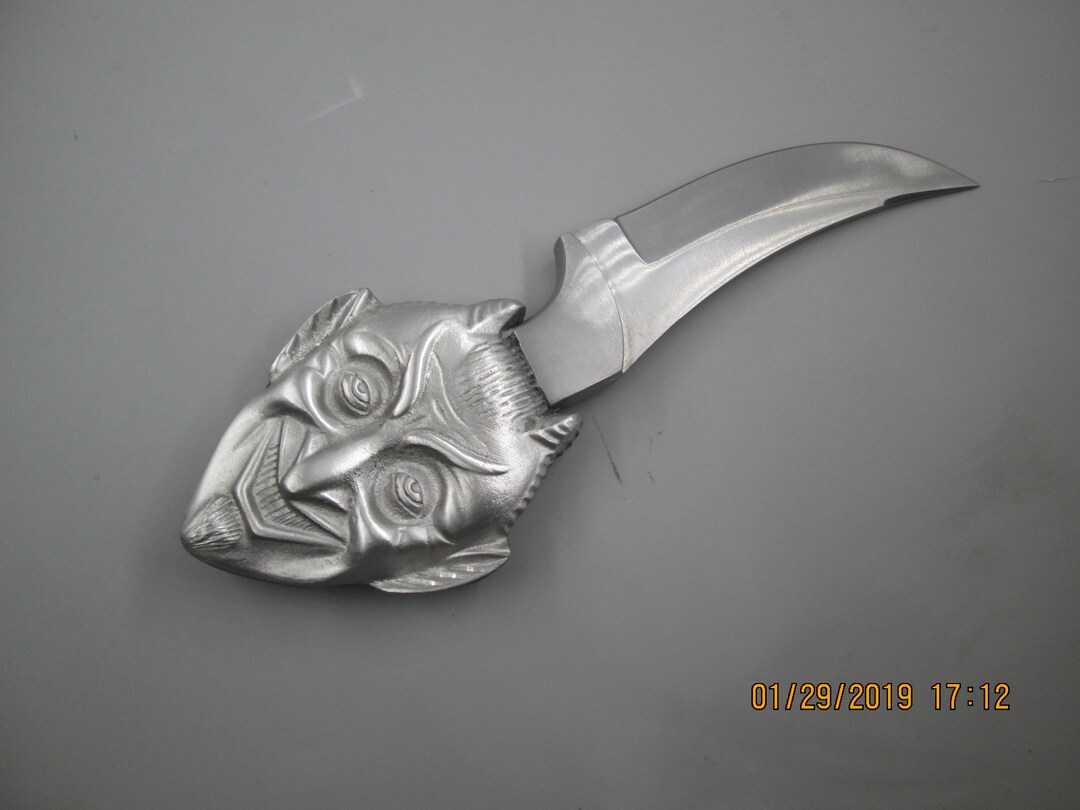 Satan Smiling Sacrificial Collectible Devil Knife Blade - Etsy