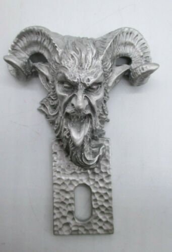 Baphomet Devil Satan Rare License Plate Topper - Etsy