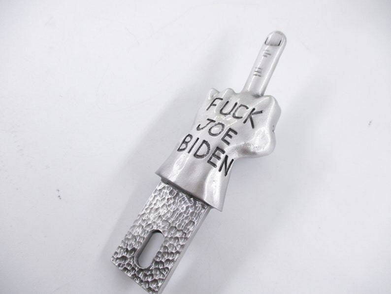 Middle Finger Joe Biden Fuk You License Plate Topper - Etsy