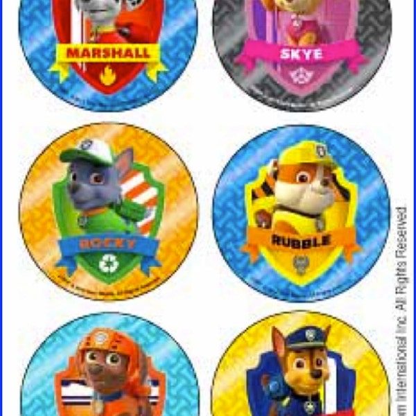 Paw Patrol Png for Stickers - Etsy